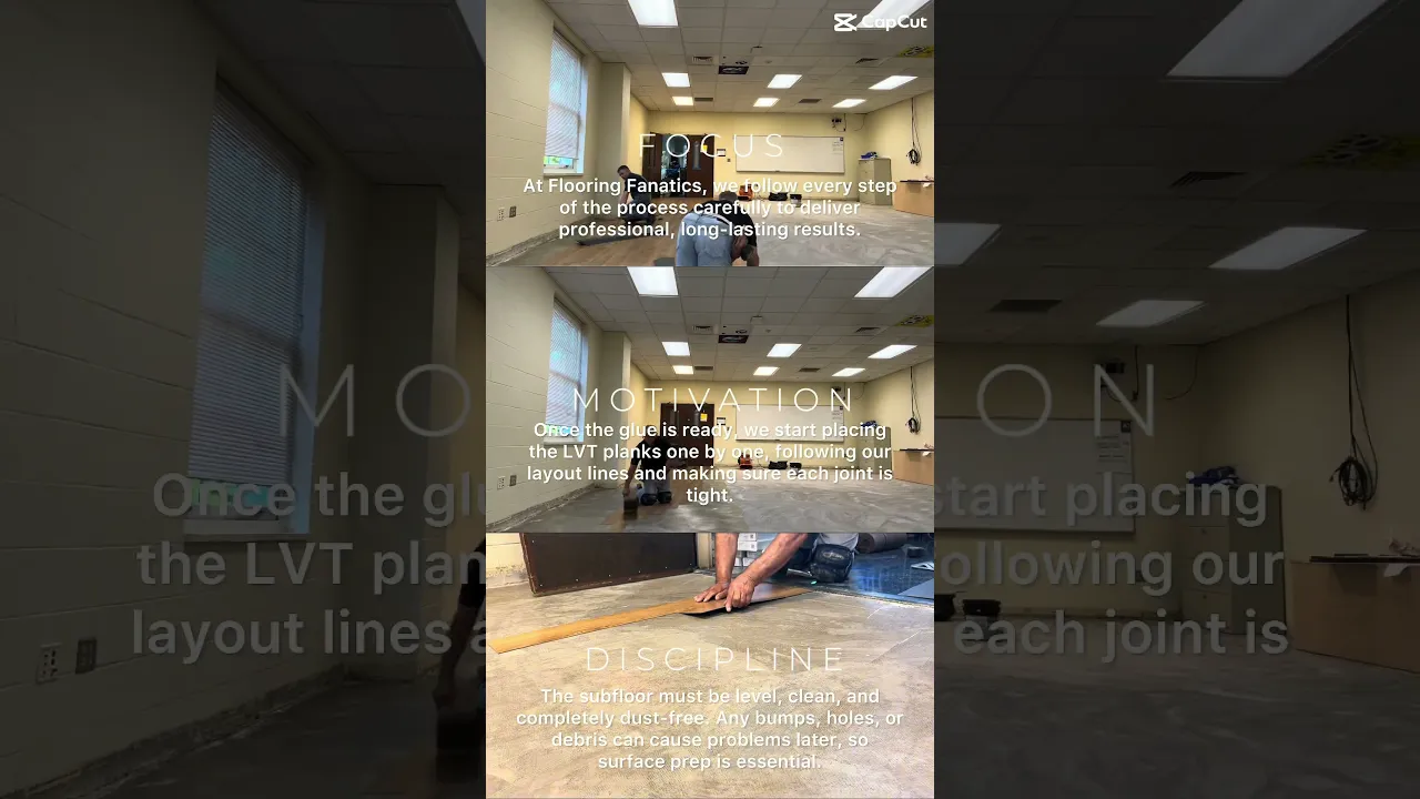 Glue-Down LVT Installation – Pro Tips for Durable & Professional Floors